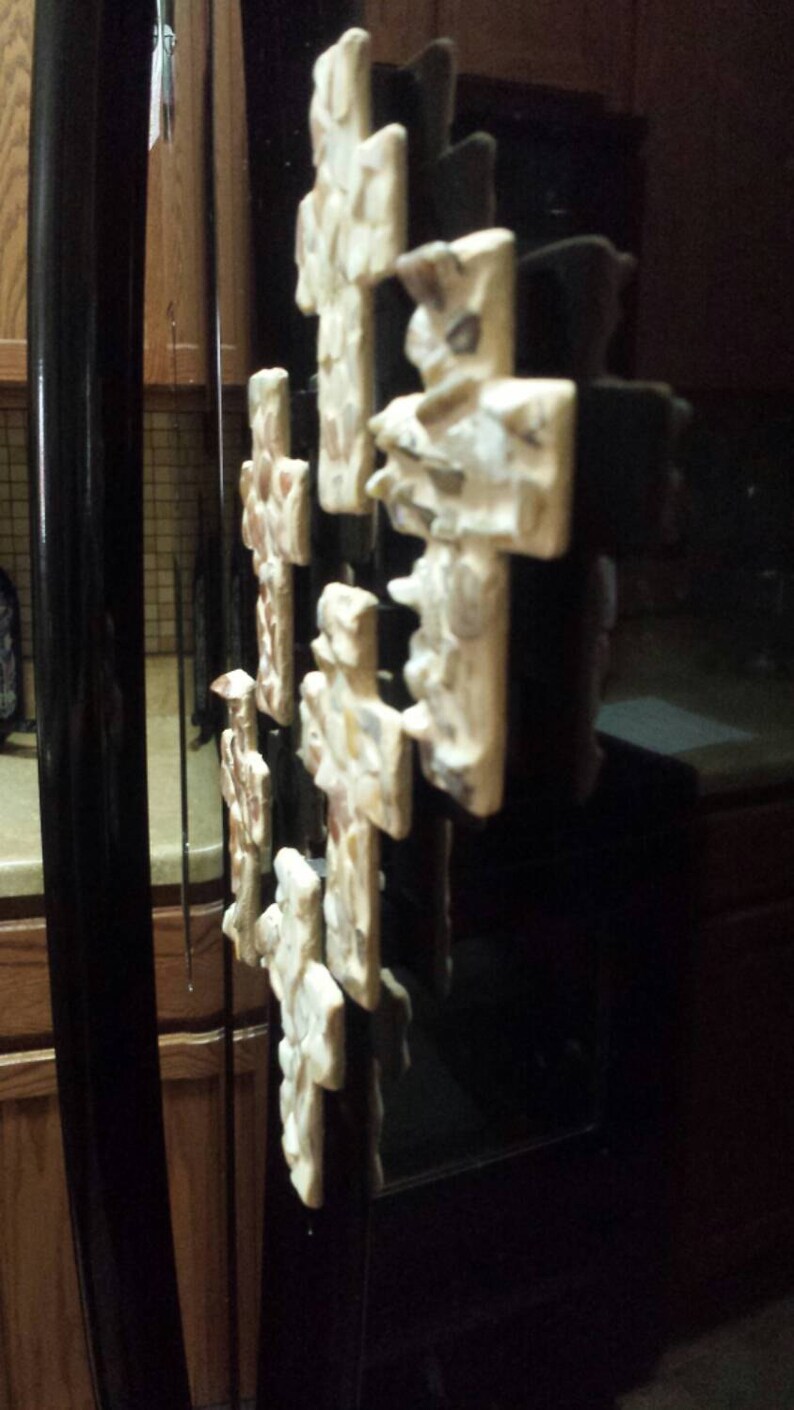 Shell Magnet Cross - Etsy