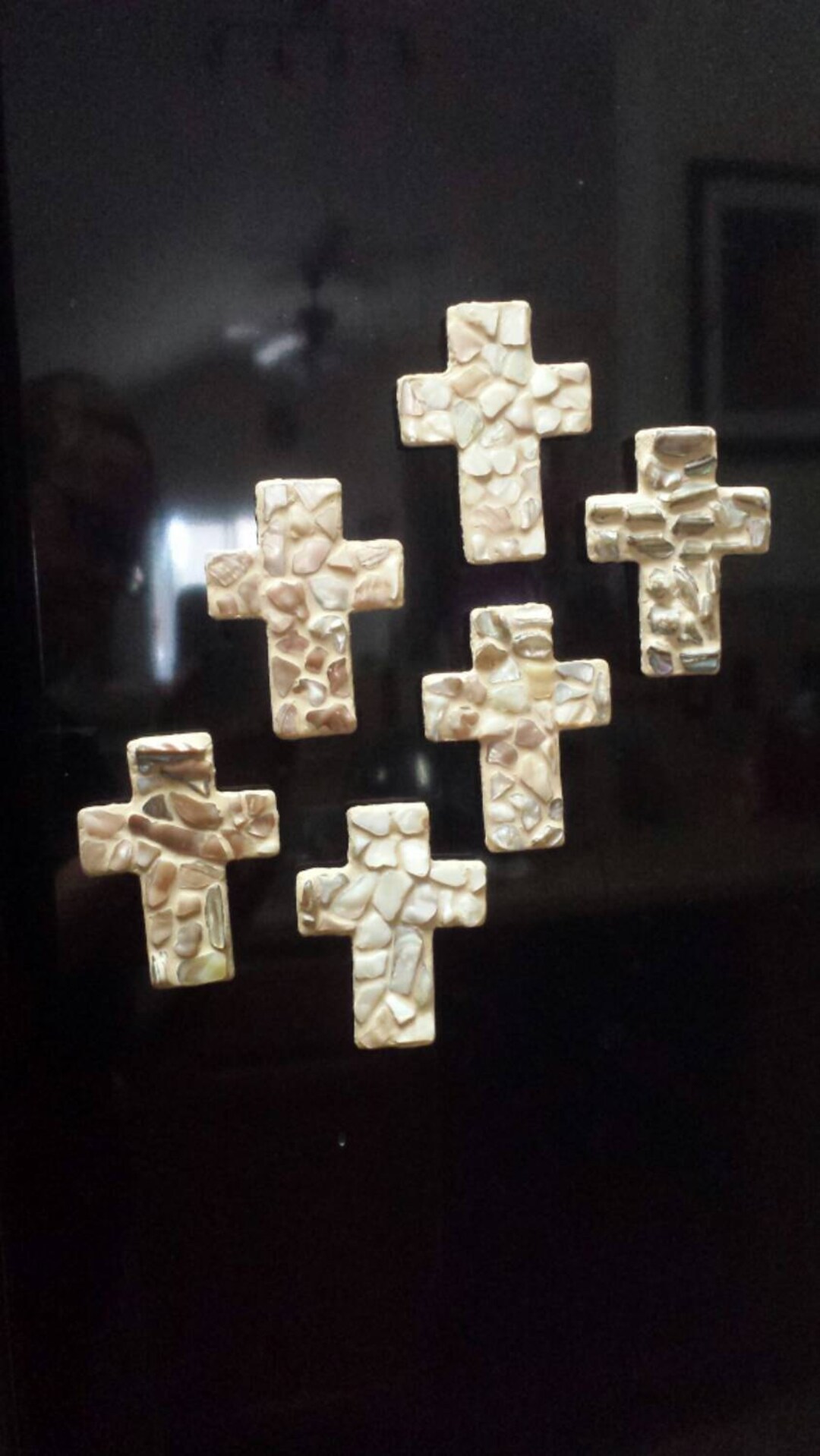 Shell Magnet Cross - Etsy
