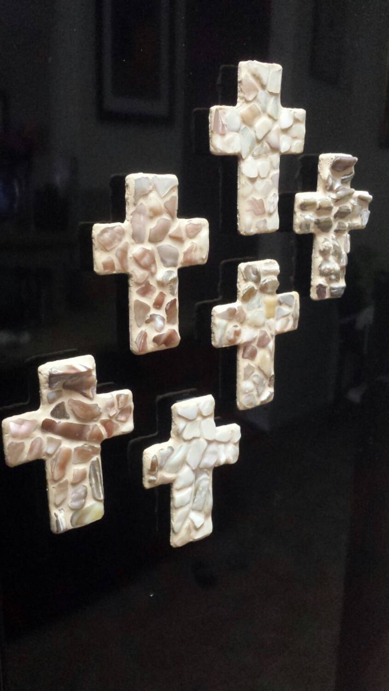 Shell Magnet Cross - Etsy