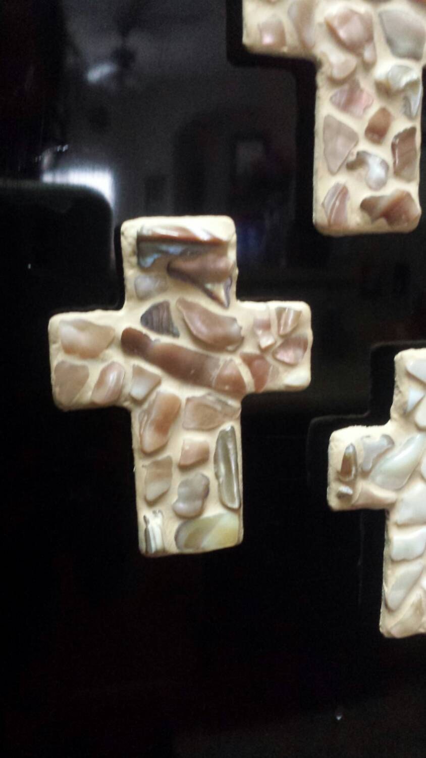 Shell Magnet Cross - Etsy