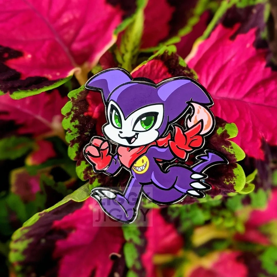 Impmon Pin / Digimon Pin / Dejimon / Fan Merch / Anime Theme / - Etsy