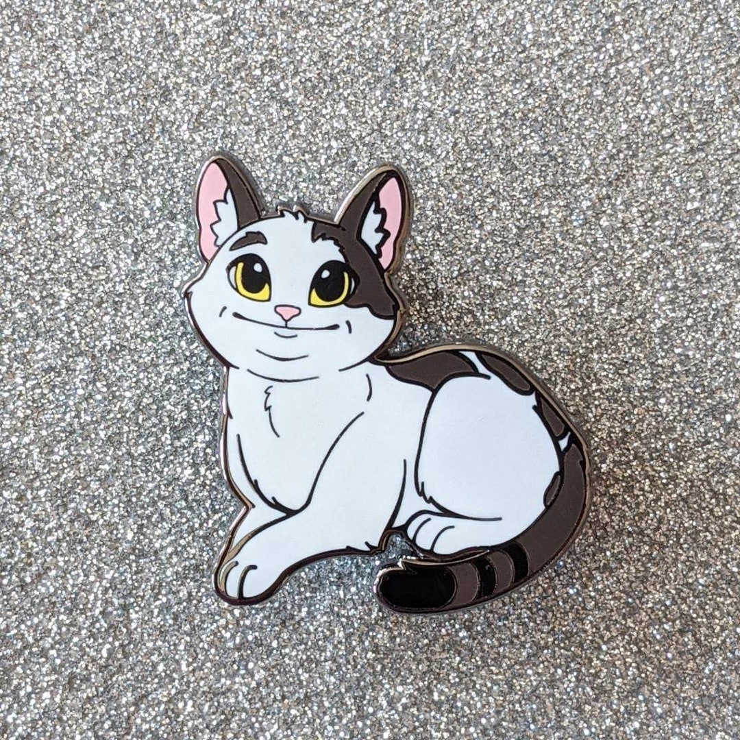 Polite Cat Pin / Meme Version / Hard Enamel / Cute Cat Gift / Kawaii ...