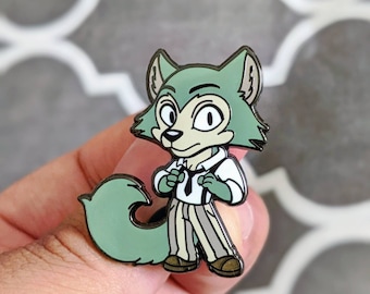BEASTARS Legoshi Hard Enamel Pin - Etsy