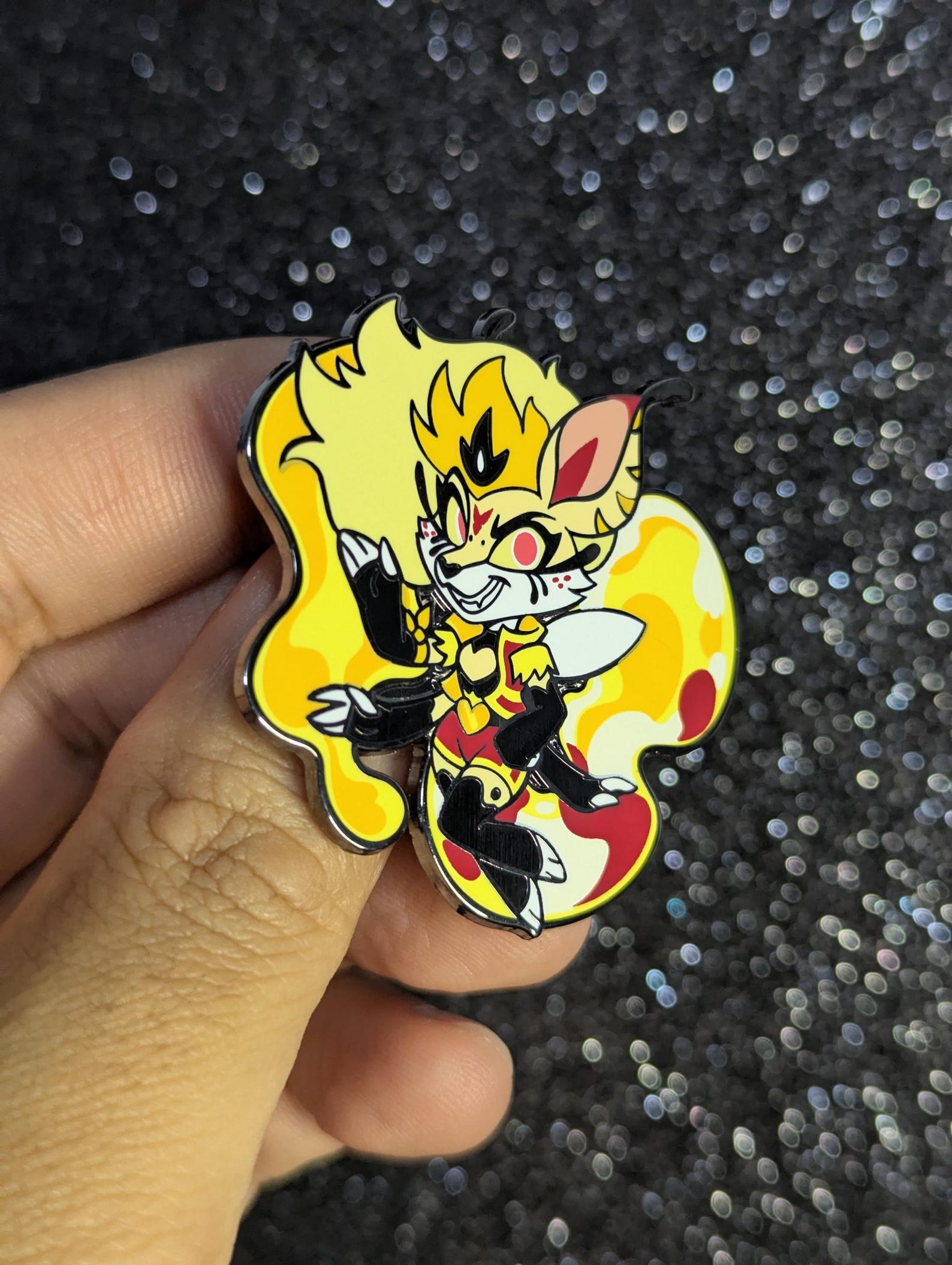 Bee Demon Form / Beelzebub / Hellaverse Fanmerch / Helluva Boss Pins ...