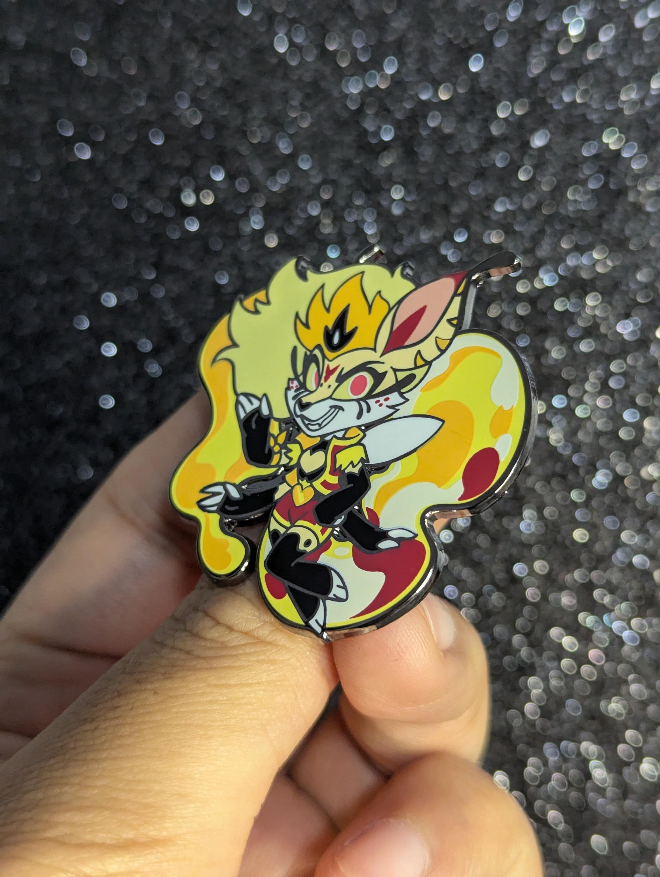 Bee Demon Form / Beelzebub / Hellaverse Fanmerch / Helluva Boss Pins ...
