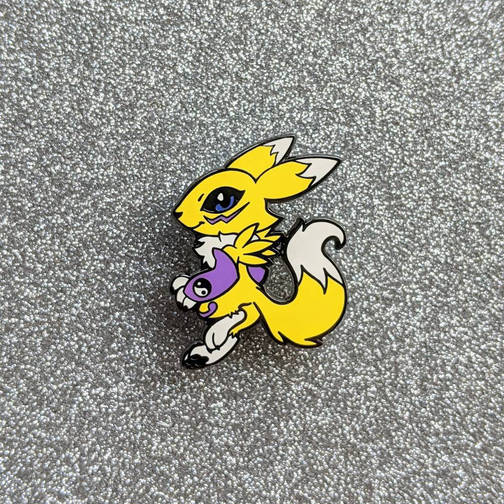 Renamon Pin / Digimon Pin / Dejimon / Fan Merch / Anime Theme - Etsy UK