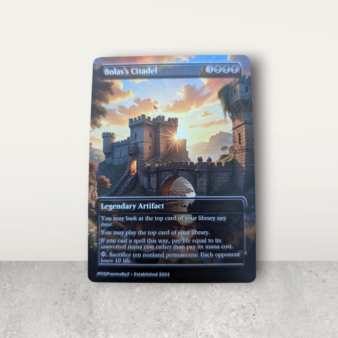 Bolas's Citadel MTG Proxy Single Card - Etsy