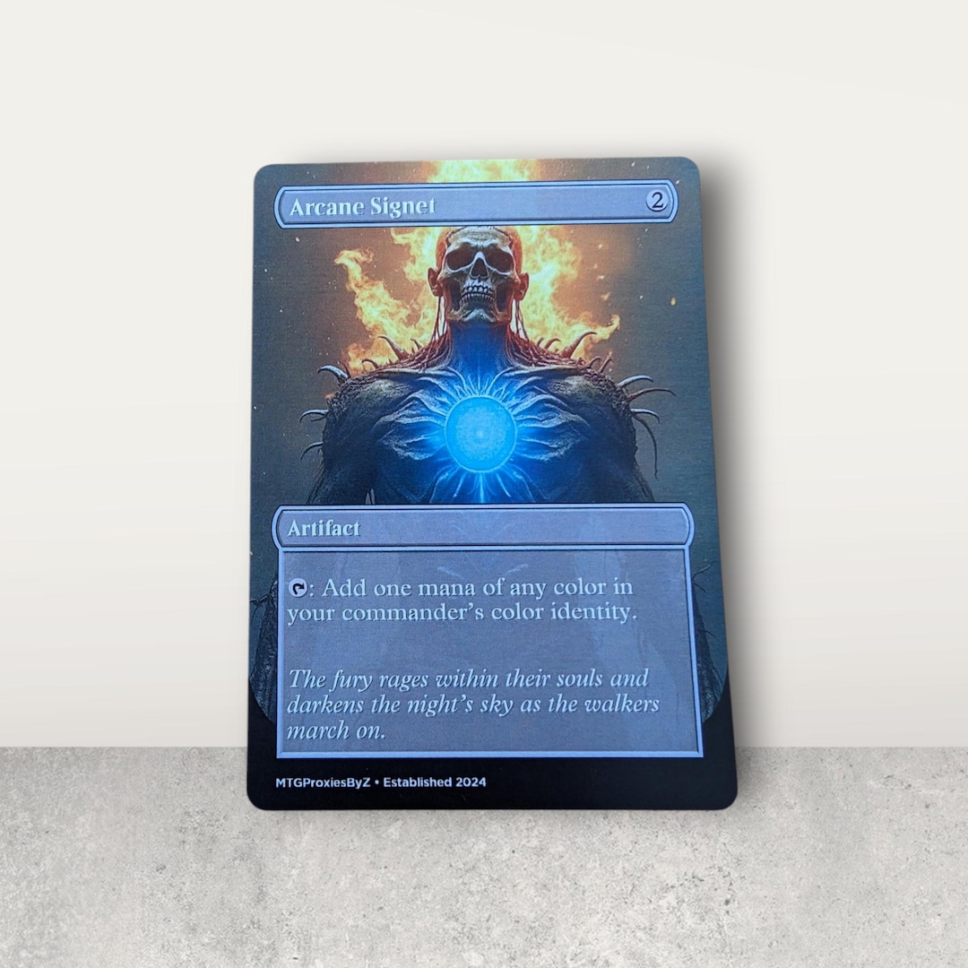 Arcane Signet MTG Proxy Single Card - Etsy