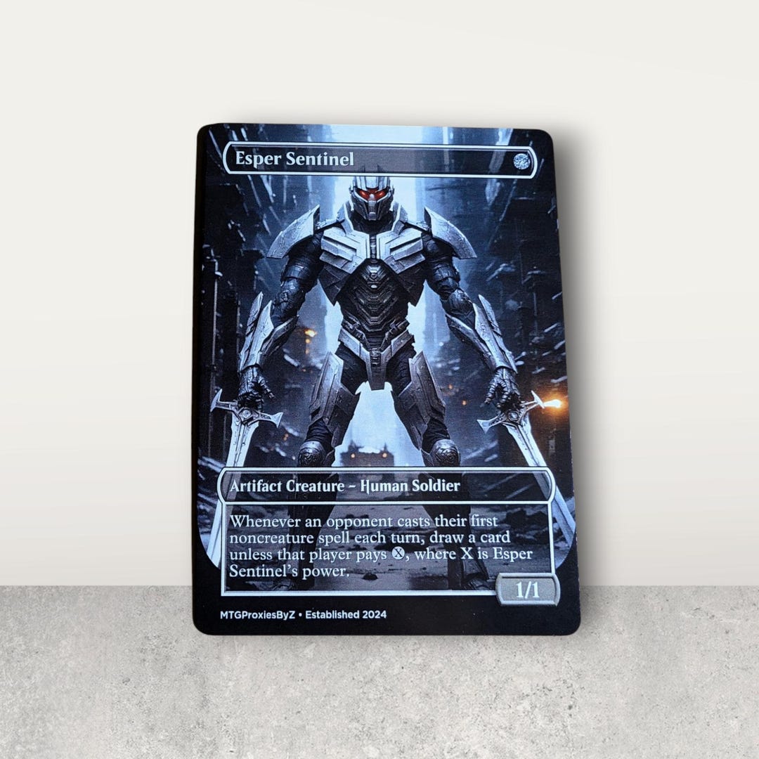 Esper Sentinel MTG Proxy Single Card - Etsy