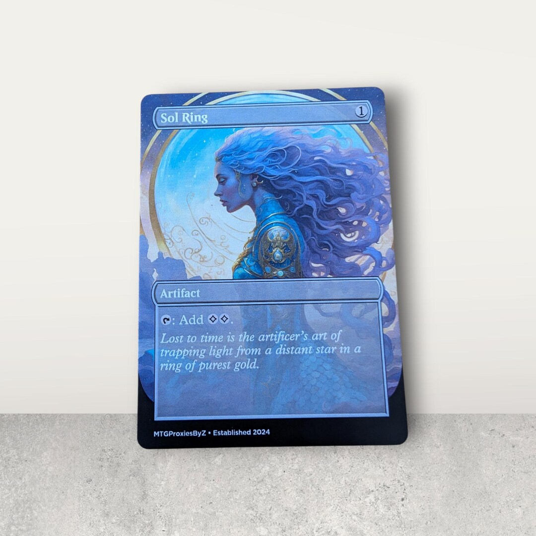 Sol Ring, Merfolk MTG Proxy Single Card - Etsy