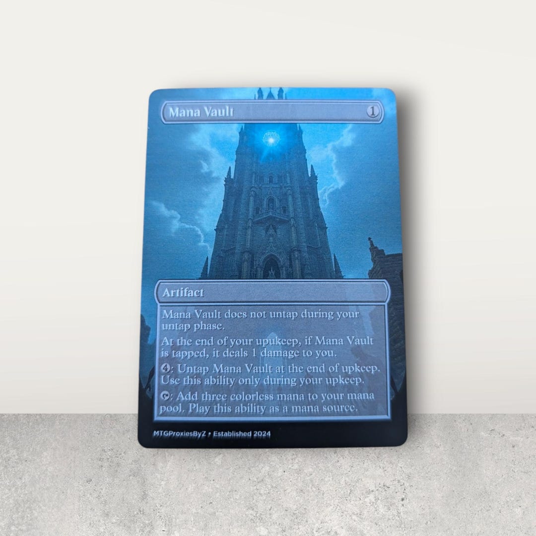 Mana Vault MTG Proxy Single Card - Etsy