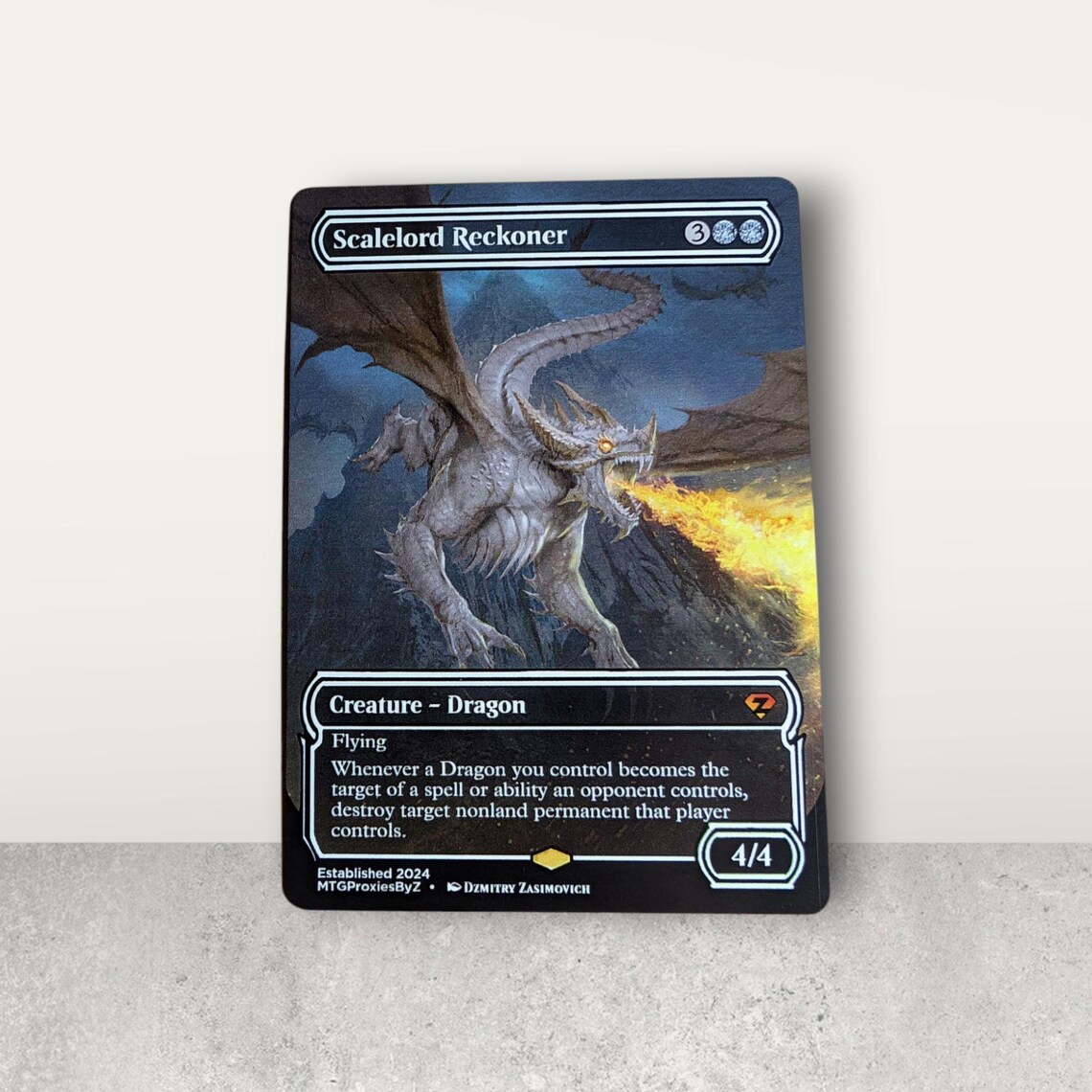 Scalelord Reckoner - MTG Proxy - Single Card - Etsy