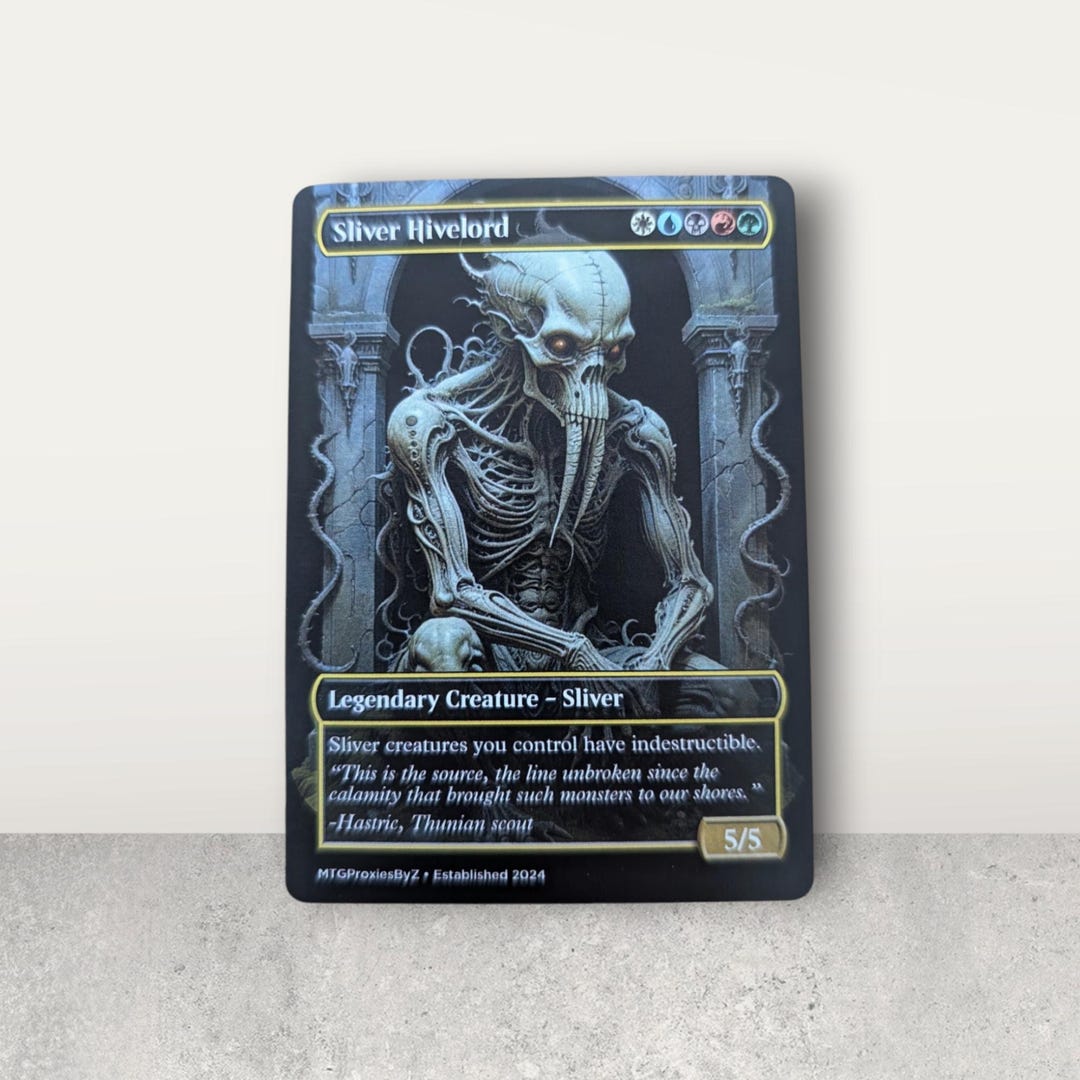 Sliver Hivelord MTG Proxy Single Card - Etsy
