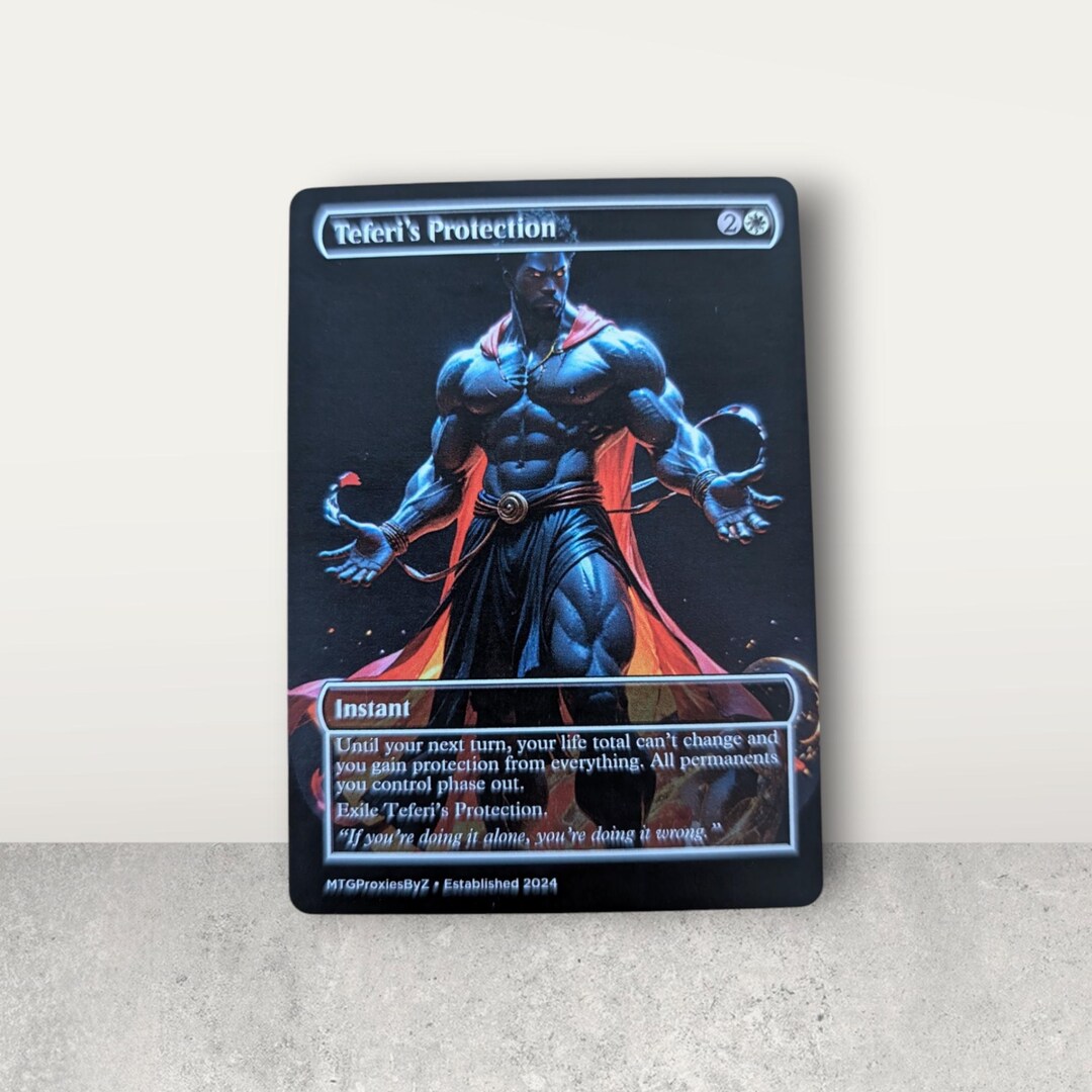 Teferi's Protection MTG Proxy Single Card - Etsy