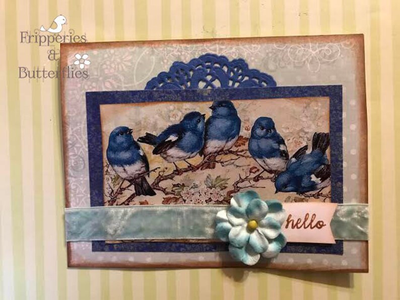 Pretty Birds Digital Collage Set - Etsy