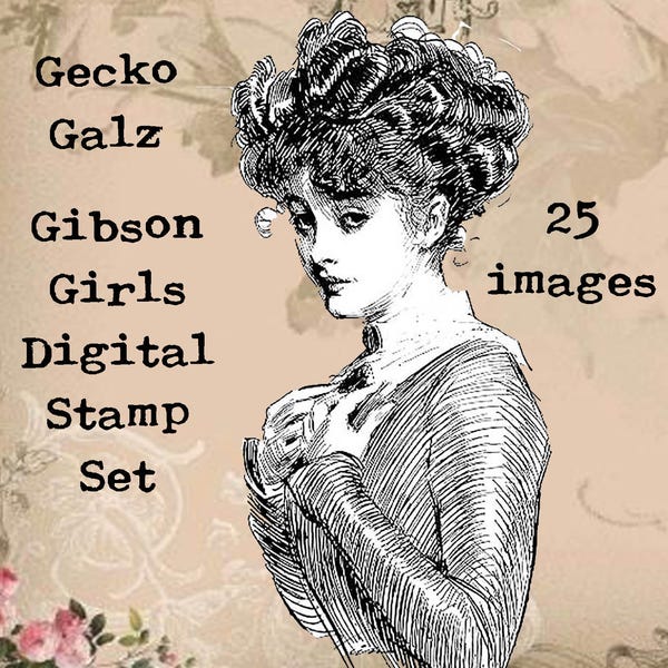 Gibson Girl - Etsy