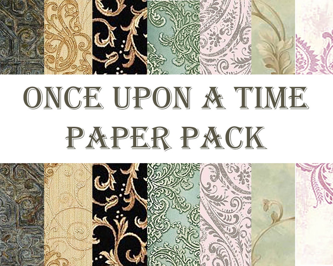 Once Upon A Time Digital Paper Pack - Etsy