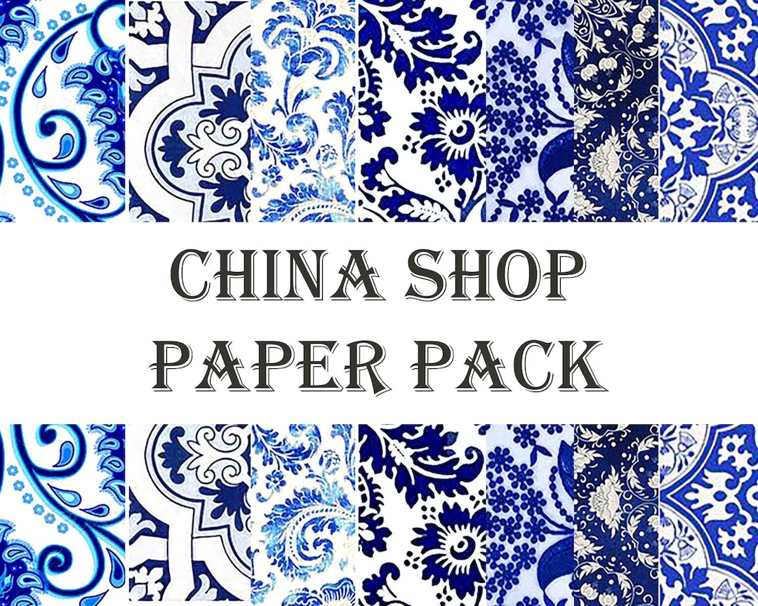 China Shop Paper Pack - Etsy