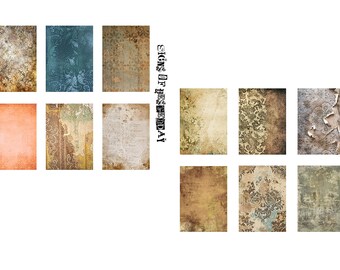 Beautiful Floral Designs for Your ATC Collection: Flower - Etsy