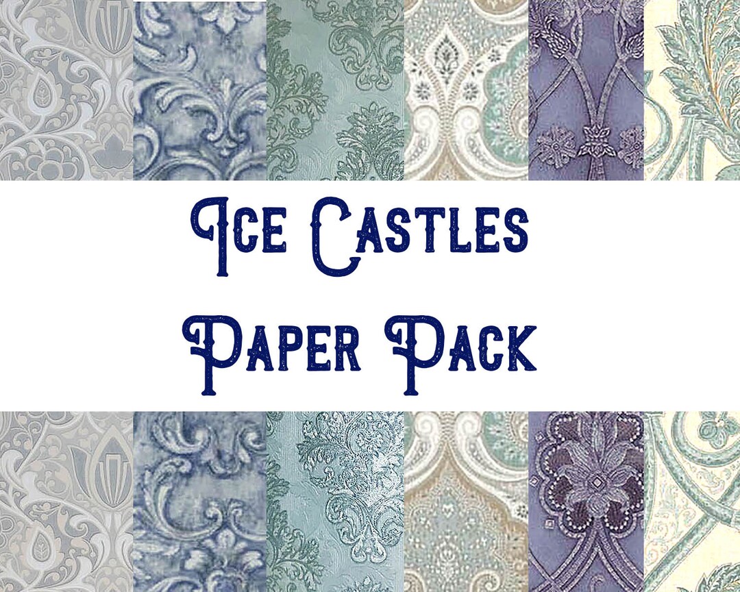 Ice Castles Paper Pack - Etsy
