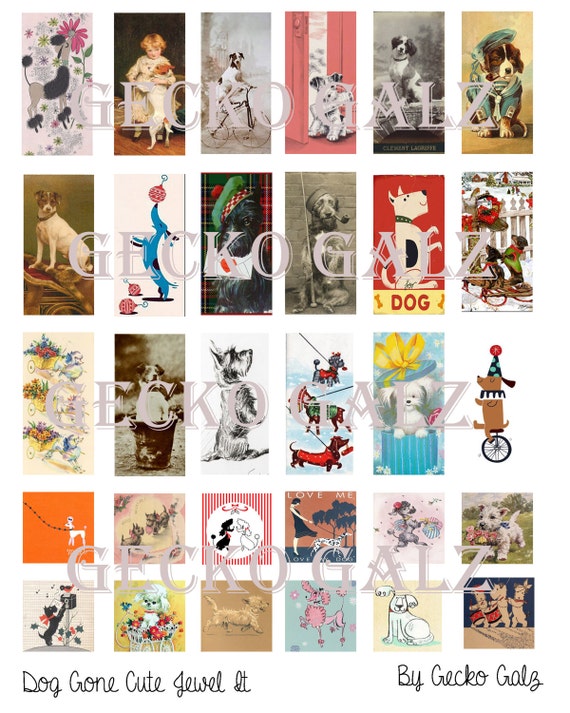 Dog Gone Cute Jewel It - Etsy