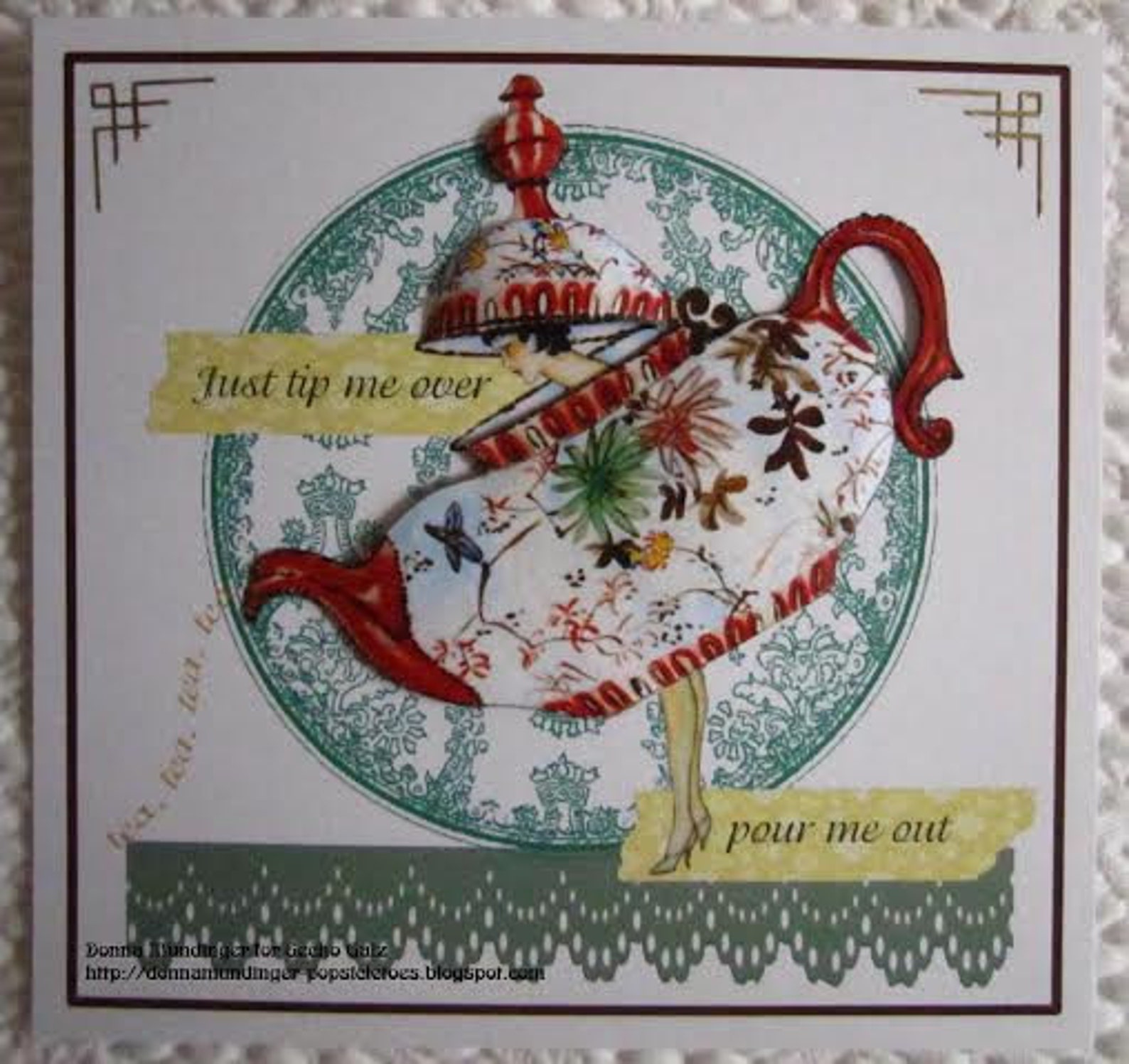 High Tea Digital Craft Kit - Etsy