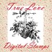 True Love Digital Stamp Set - Etsy