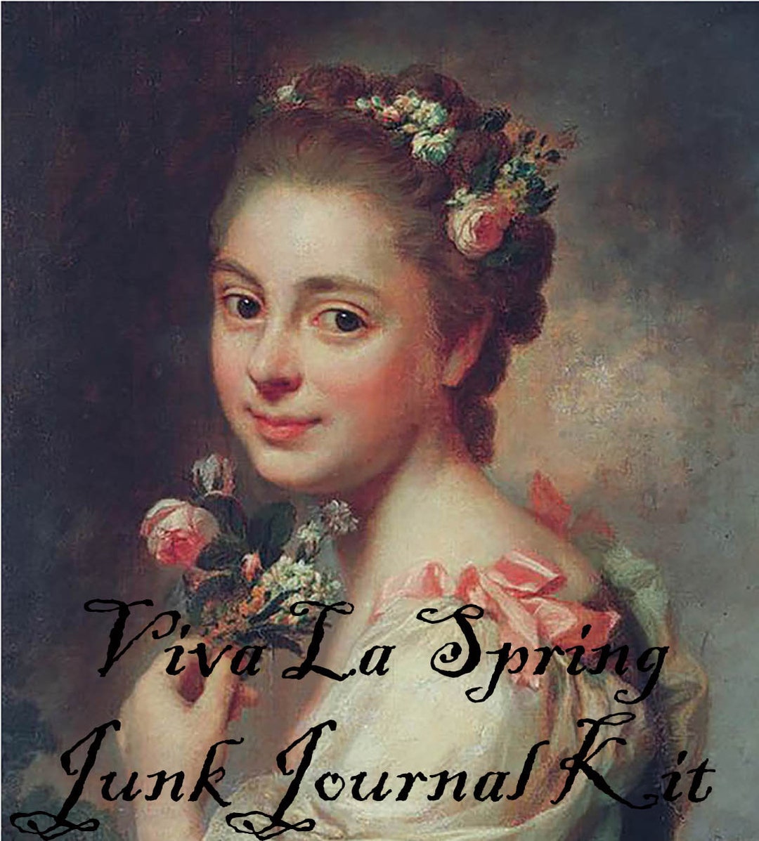 Viva La Spring Junk Journal Kit - Etsy