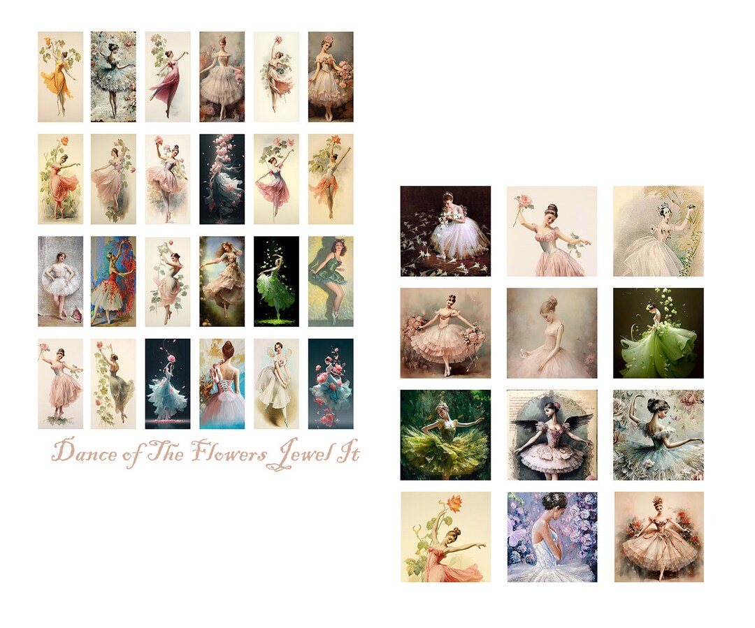 Flower Dancers Jewel It Set - Etsy