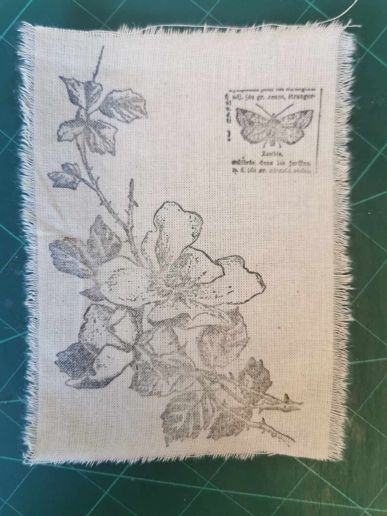 Stamped Calico With field Note Theme - Etsy