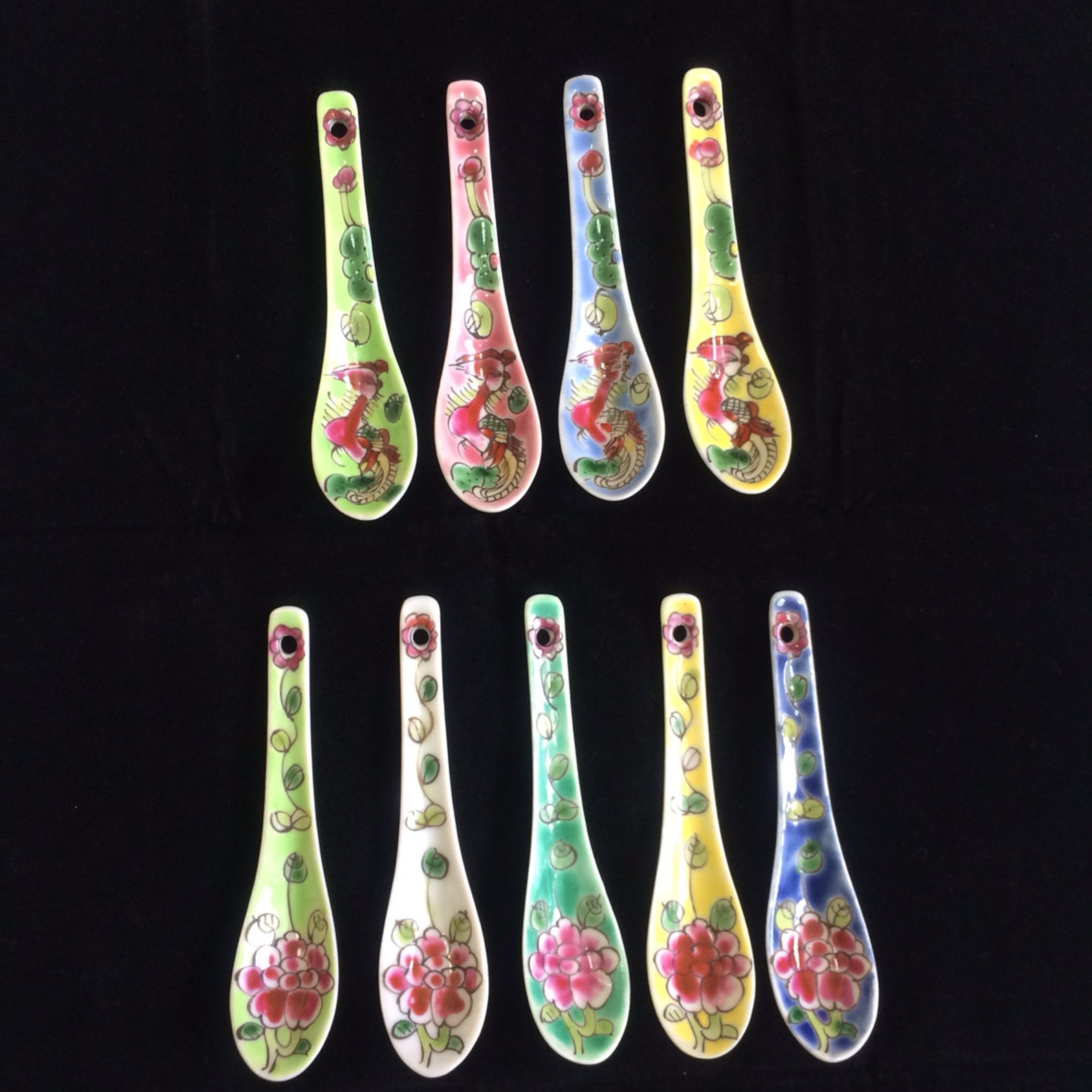 Peranakan/straits Chinese Porcelain: Tea Spoon. Great for Gift and ...
