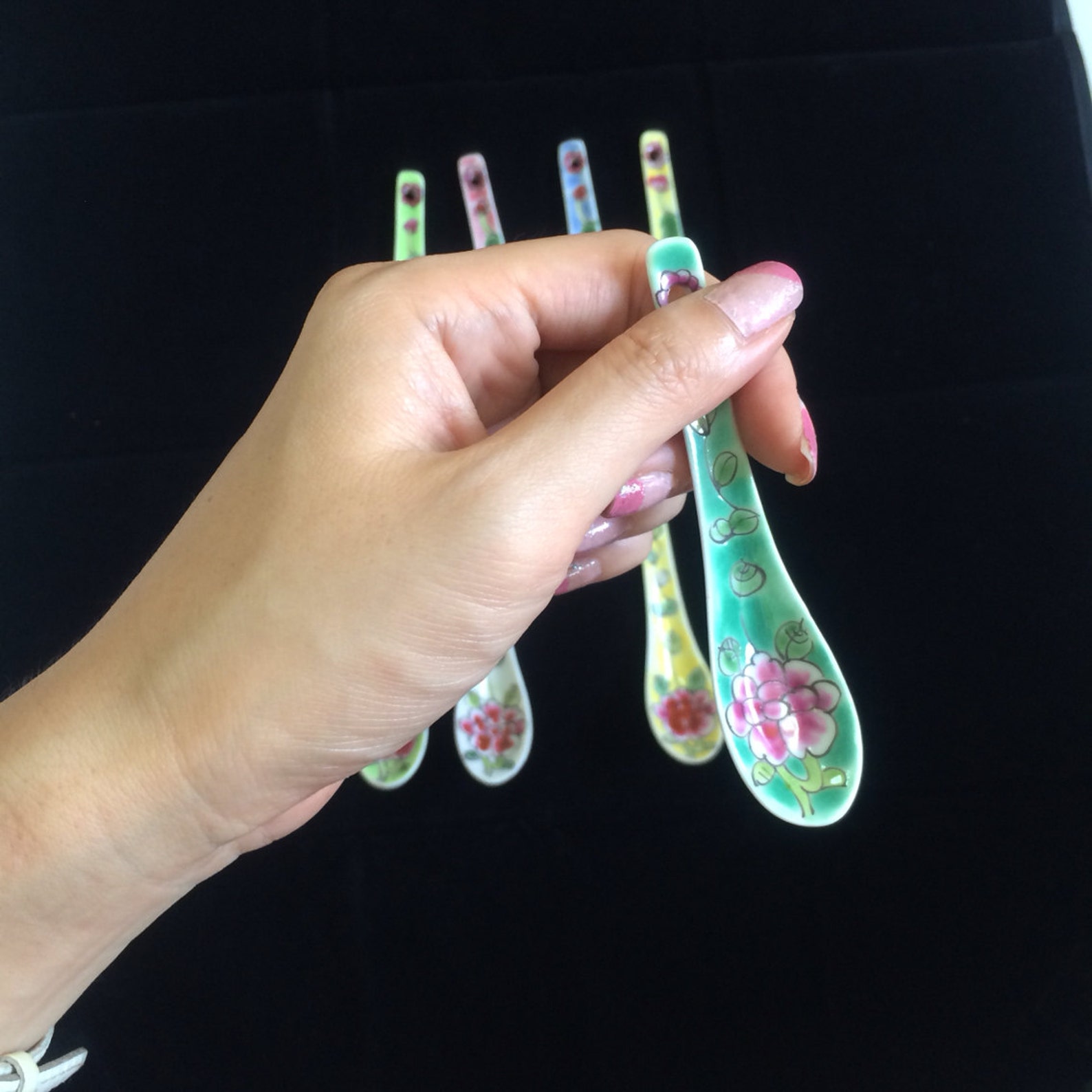 Peranakan/straits Chinese Porcelain: Tea Spoon. Great for Gift and ...