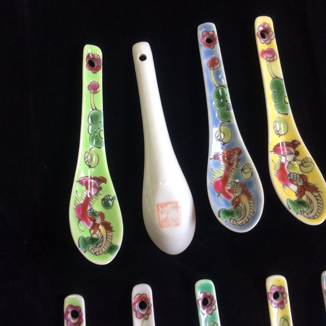 Peranakan/straits Chinese Porcelain: Tea Spoon. Great for Gift and ...
