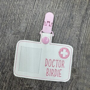 Pretend Doctor Badge, Pretend Nurse Badge, Pretend Badge Holder ...