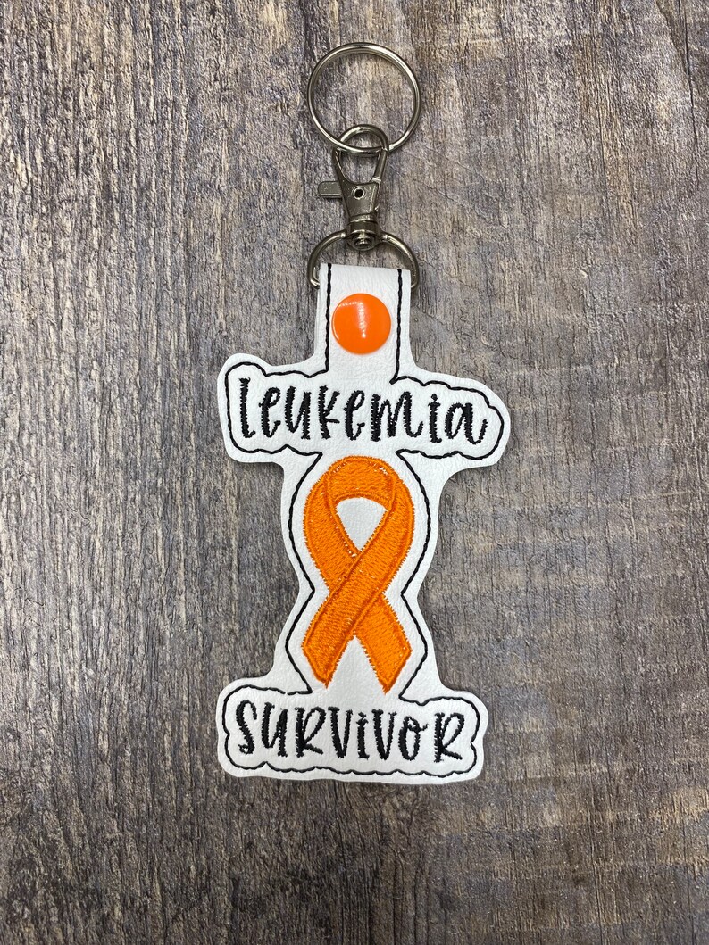 Leukemia Awareness Leukemia Awareness Keychain Cancer - Etsy