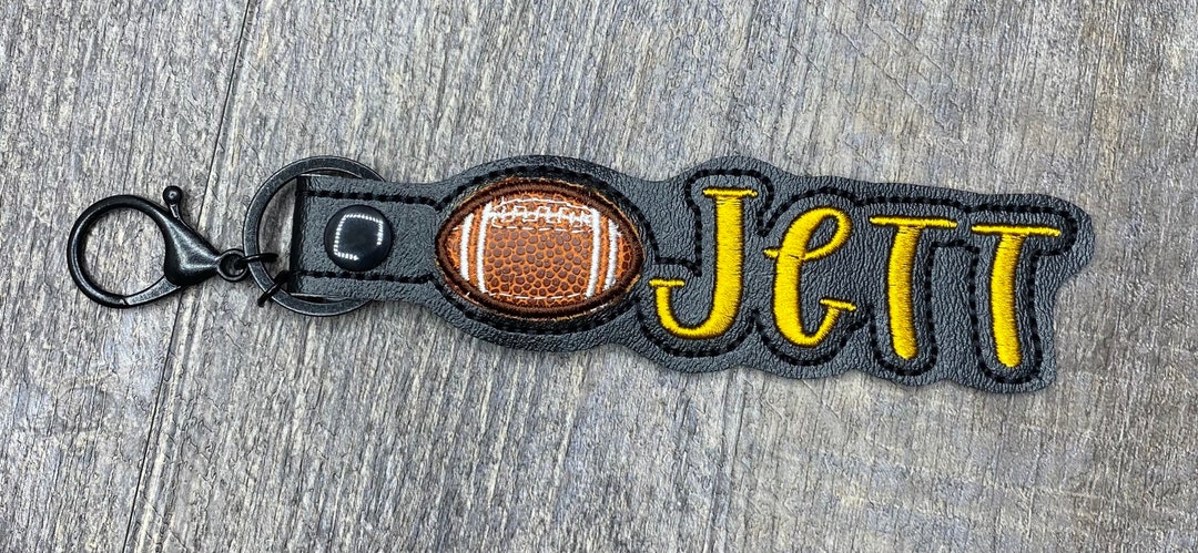 Custom Football Keychain, Football Team Gifts, Personalized Football ...
