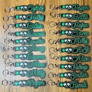 Personalized Color Guard Keychain, Marching Band Color Guard Captain ...