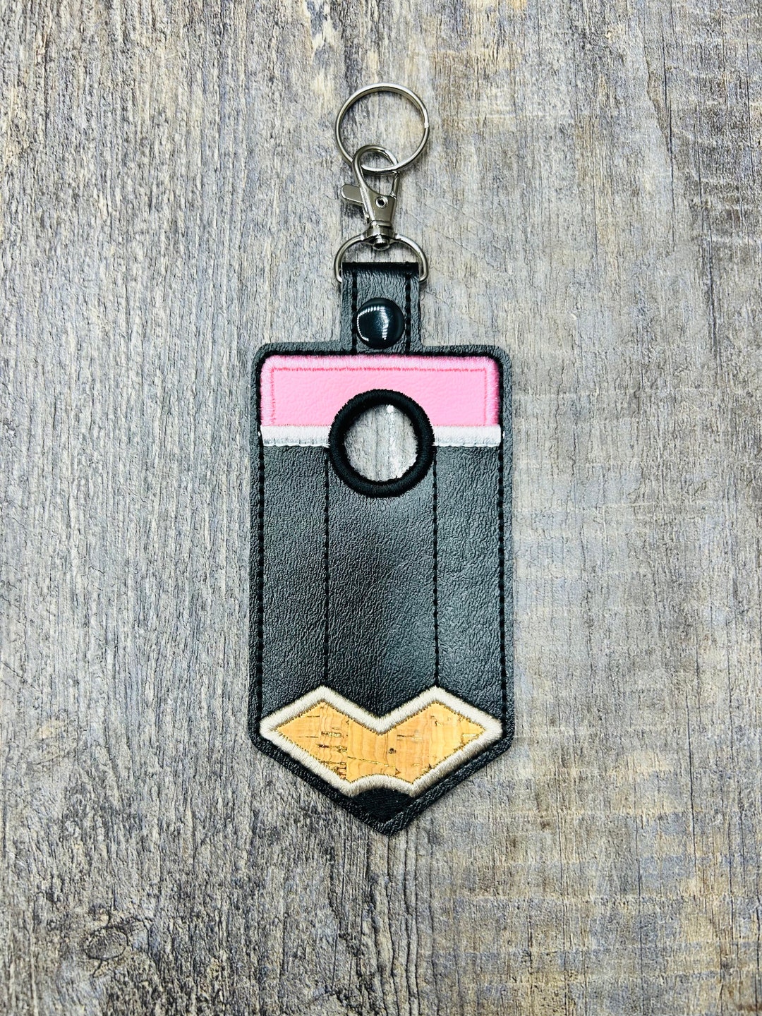 Pencil Centegix Alarm ID Badge Holder, Alarm Holder Key Ring ...