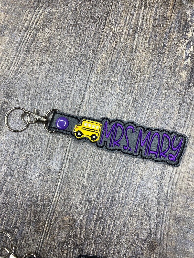 Custom Bus Driver Keychain Personalized Bus Driver Gift - Etsy
