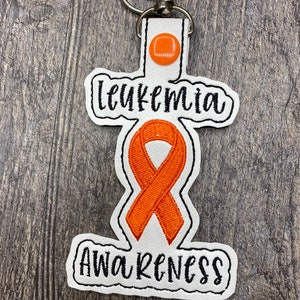 Leukemia Awareness, Leukemia Awareness Keychain, Cancer Support Gift ...