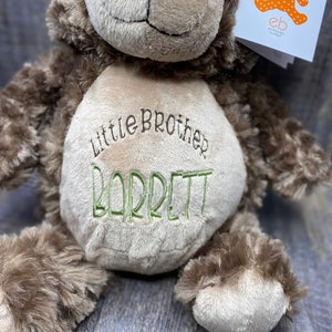 Personalized Bear Cubbie, Monogrammed Baby Gift, Monogrammed Baby Gift ...