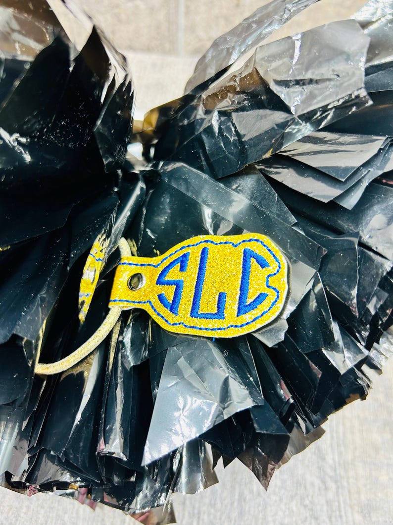 Pom Pom Cheerleader Name Tags, Pom Pom Tags, Cheer Pom Pom Tag ...