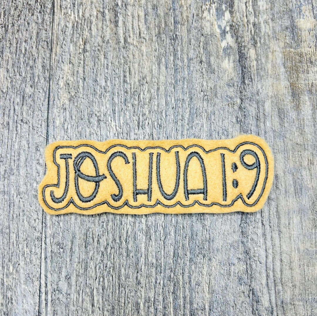 Embroidered Scripture Patch,iron on Christian Patch, Saying Patch, Hat ...