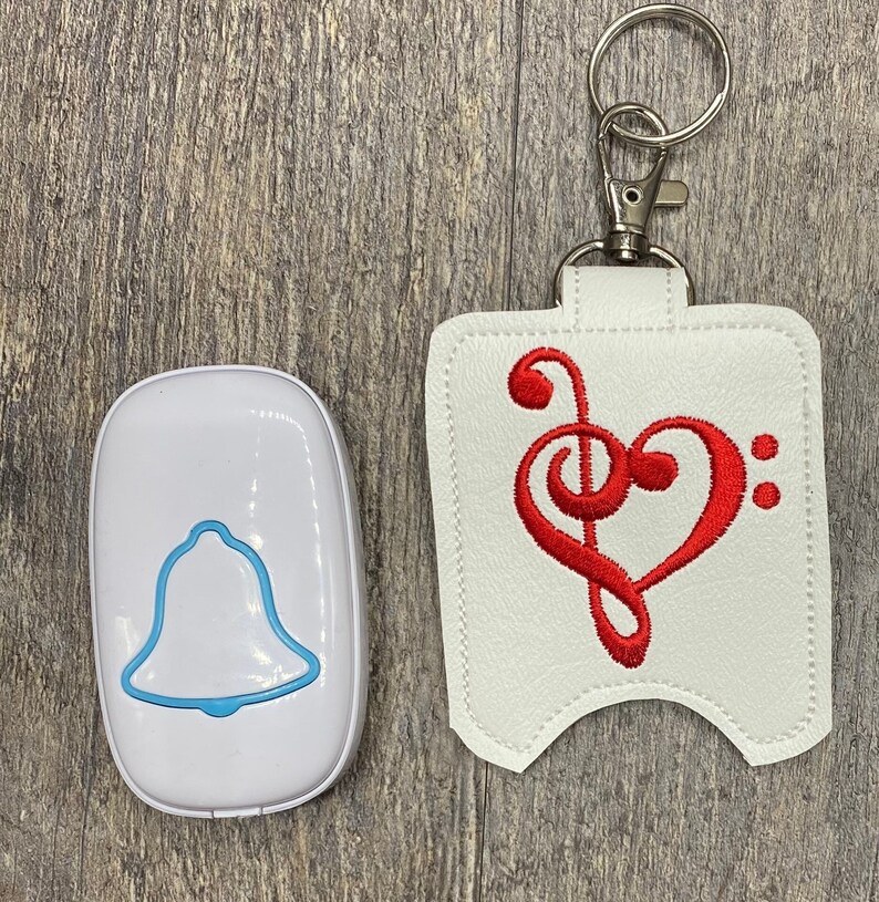 Music Note Classroom Doorbell Holder Class Bell Case Key - Etsy