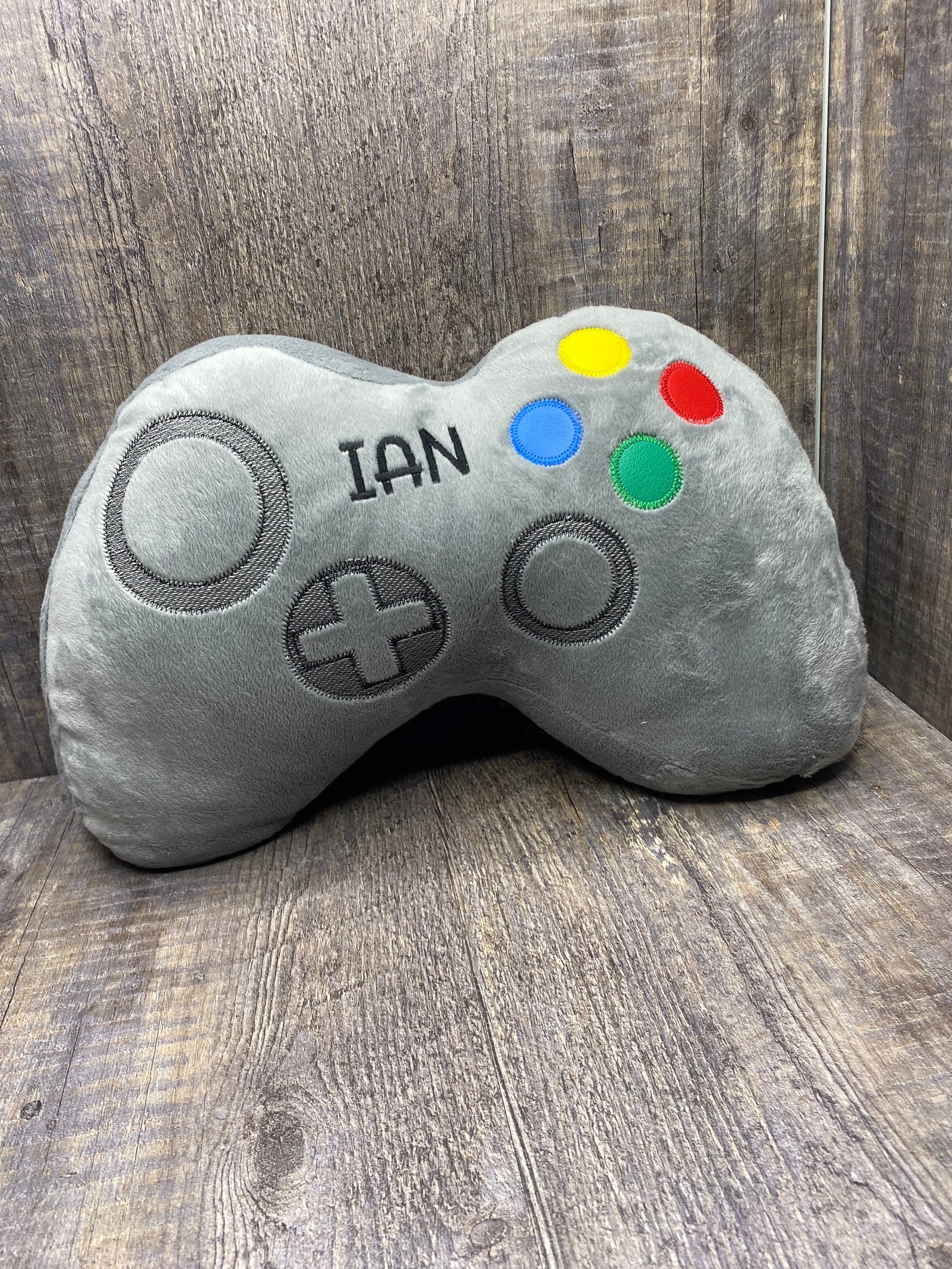 Personalized Video Game Controller Pillow, Gamer Pillow, Gamer Gift ...