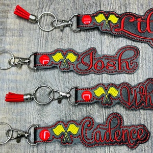 Personalized Color Guard Keychain, Marching Band Color Guard Captain ...