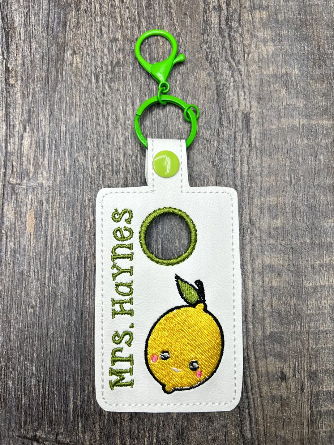 Centegix Lemon Alarm ID Badge Holder, Lemon Alarm Holder Key Ring ...