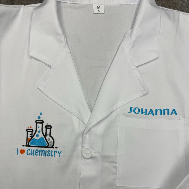 Custom Chemistry Lab Coat - Etsy