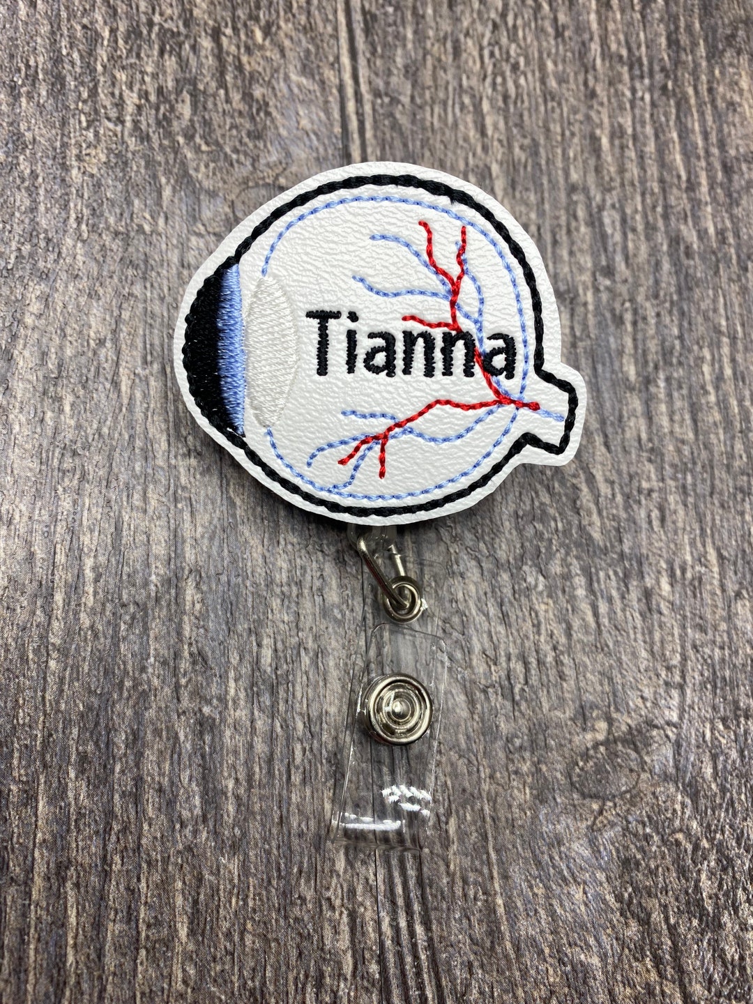 Eye Optometrist Healthcare Badge Reel, Badge Reel, Nurse Badge Reel ...