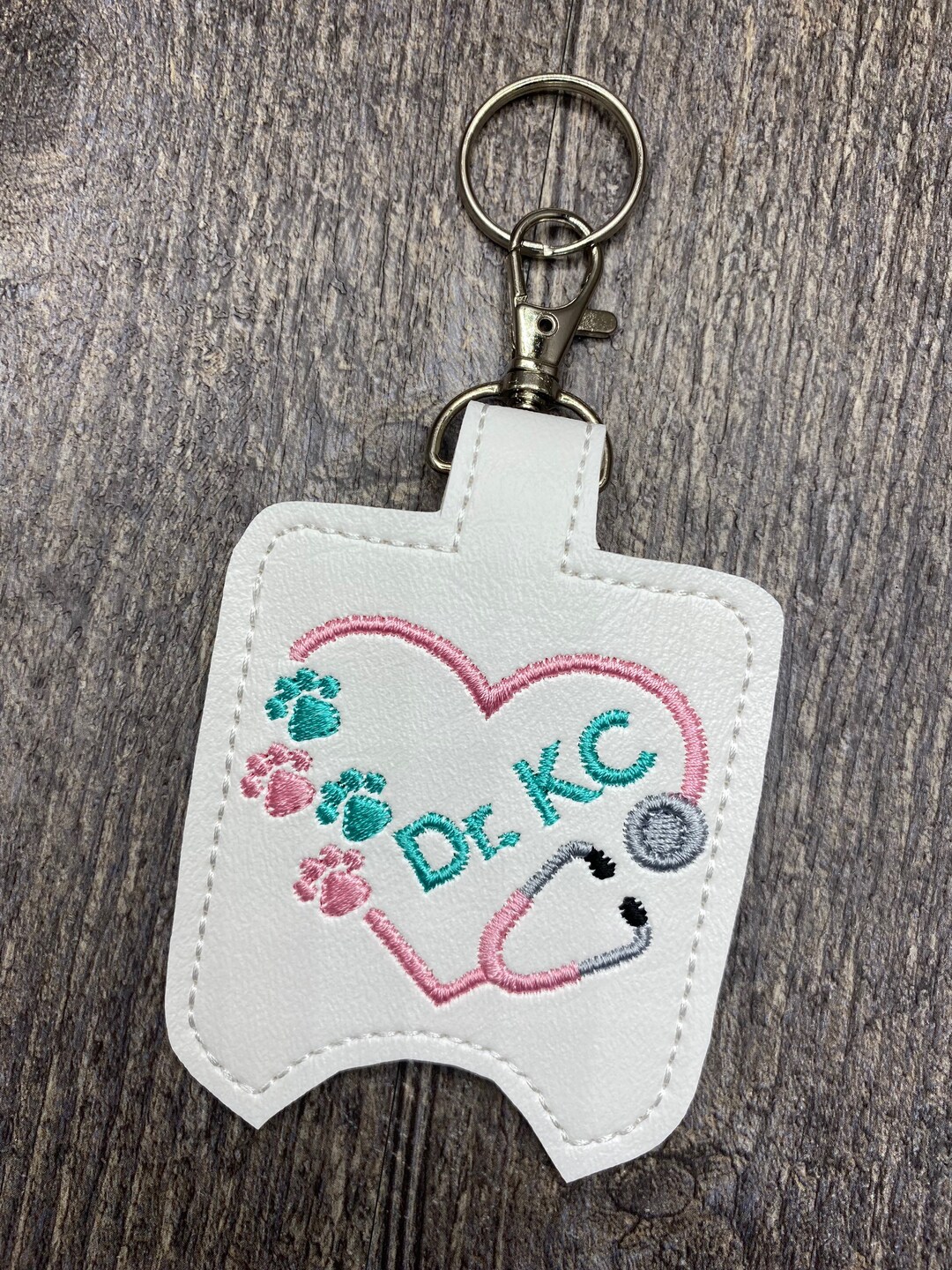 Veterinary Paw Print Stethoscope Sanitizer Holder Vet - Etsy
